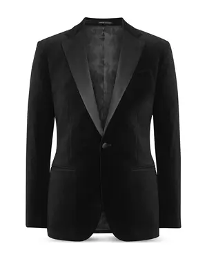 REISS Ace Velvet Tuxedo Jacket