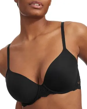 SKARLETT BLUE Goddess Plunge T-shirt Bra - Black