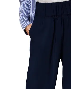 Whistles Nicola Pull On Wide Leg Pants