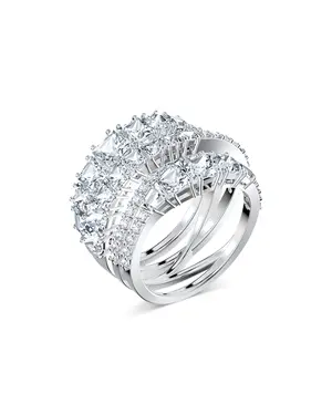 SWAROVSKI Hyperbola Wrap Ring - Silver