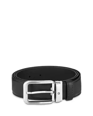 Montblanc Leather Belt - Black