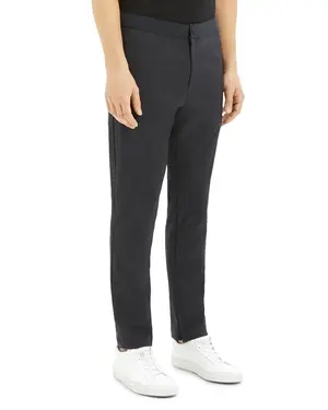 Theory Terrance Neoteric Regular Fit Trousers - Navy