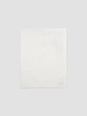 Polo Ralph Lauren Organic Cotton Pointelle Blanket - Cream