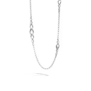 John Hardy Graduated Link Necklace - Multicolor