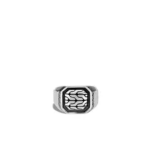 John Hardy Classic Chain Signet Ring
