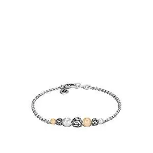 John Hardy Classic Chain Station Hammered Bracelet - Multicolor