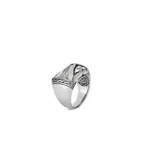 John Hardy Classic Chain Keris Dagger Signet Ring - Multicolor