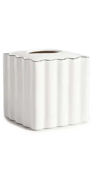 KASSATEX Le Marais Tissue Holder - White