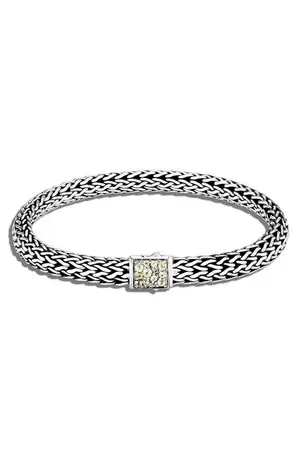John Hardy Classic Chain Reversible Bracelet - Metallic Silver