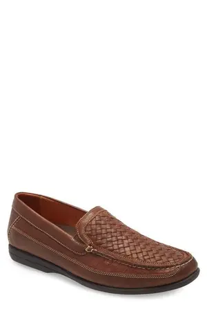 Johnston & Murphy Textured Loafers For Men