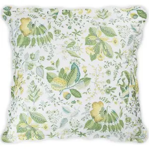 MATOUK Pomegranate Quilted Sham - Citrus