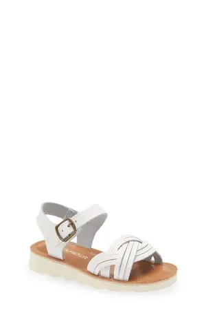 L'AMOUR Athena Sandal - White