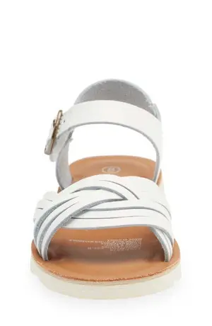 L'AMOUR Athena Sandal - White