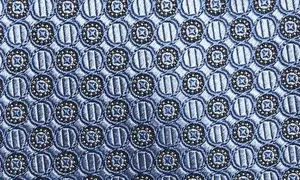 Nordstrom Neat Silk Neck Tie - Light Blue