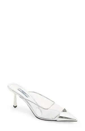 Prada Modellerie Pointed Toe Mule