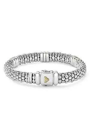 Lagos Caviar Lux Diamond Bracelet