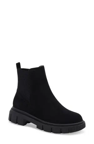 Blondo Bandit Waterproof Suede Bootie Black Suede
