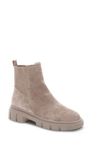 Blondo Bandit Waterproof Suede Bootie Sand Suede