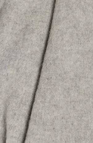 Acne Studios Canada Fringe Scarf - Light Grey Melange