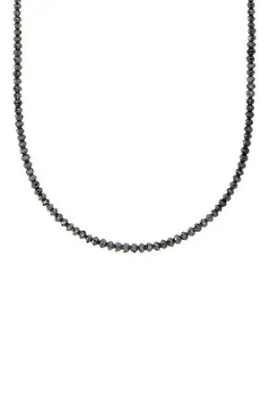 Sethi Couture Beaded Necklace - Black Diamond