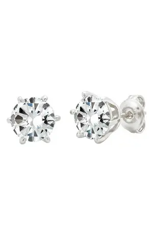 CRISLU Cubic Zirconia Stud Earrings
