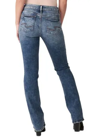 SILVER JEANS CO. Elyse Slim Bootcut Jeans