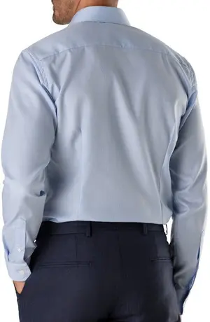 Eton Slim Fit Houndstooth Dress Shirt
