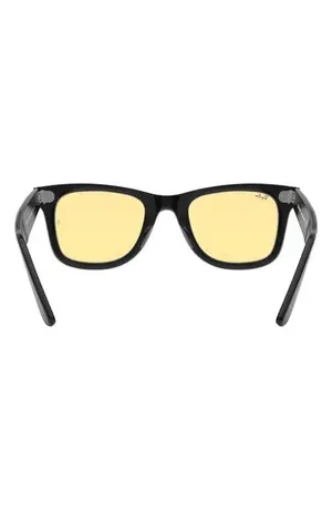 Ray-ban 52mm Square Sunglasses - Black/yellow