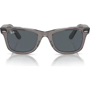 Ray-ban Ray-Ban 52mm Square Sunglasses Grey/navy