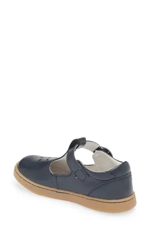 L'AMOUR Chelsea T-strap Shoe - Navy