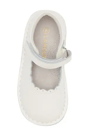 L'AMOUR Caitlin Scallop Mary Jane - Off White