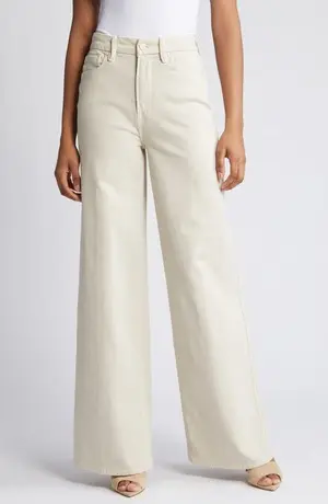 Good American Good Skate High Waist Wide Leg Jeans