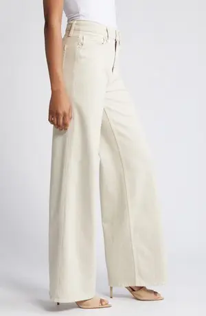 Good American Good Skate High Waist Wide Leg Jeans