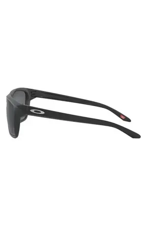 Oakley Sylas 57mm Prizm™ Polarized Keyhole Sunglasses - Black