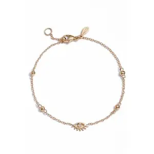 Anzie X Mel Soldera Evil Eye Diamond Bracelet - Gold/diamond