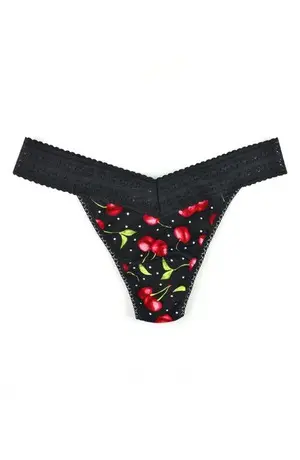Hanky Panky Dreamease Original Rise Thong - Cherry Bomb
