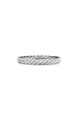 David Yurman Cable Collectibles® Stack Ring - Silver