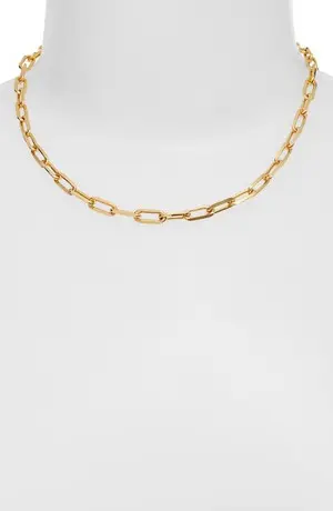 SHYMI Maggie Paper Clip Chain Necklace