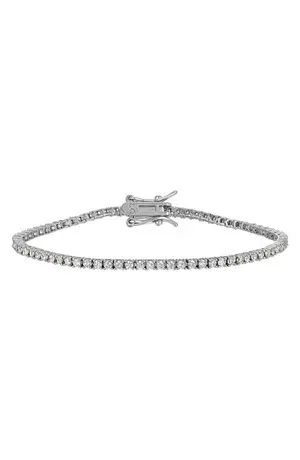 Lili Claspe Amina Cubic Zirconia Tennis Anklet