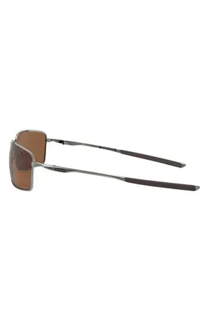 Oakley 60mm Polarized Rectangle Sunglasses