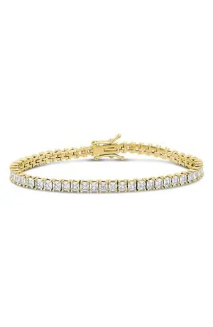 SHYMI Cubic Zirconia Tennis Bracelet - Gold
