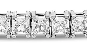 SHYMI Cubic Zirconia Tennis Bracelet - Silver