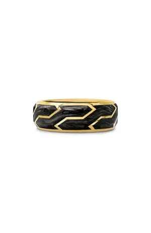 David Yurman Band Ring - Forged Carbon
