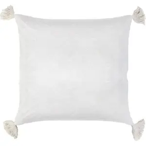 POM POM AT HOME Bianca Accent Pillow White