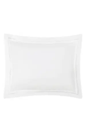 MATOUK Essex Boudoir Sham - White