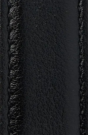 Saint Laurent Monogram Leather Belt