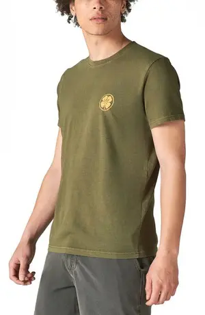Lucky Brand Peace Of Mind Graphic Tee