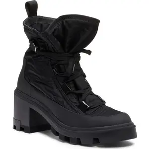 Moncler Cheryne Lug Sole Bootie - Black