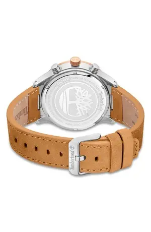 Timberland Sullivan Leather Strap Watch