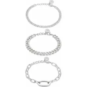 ETTIKA Ettika Set Of 3 Chain Bracelets